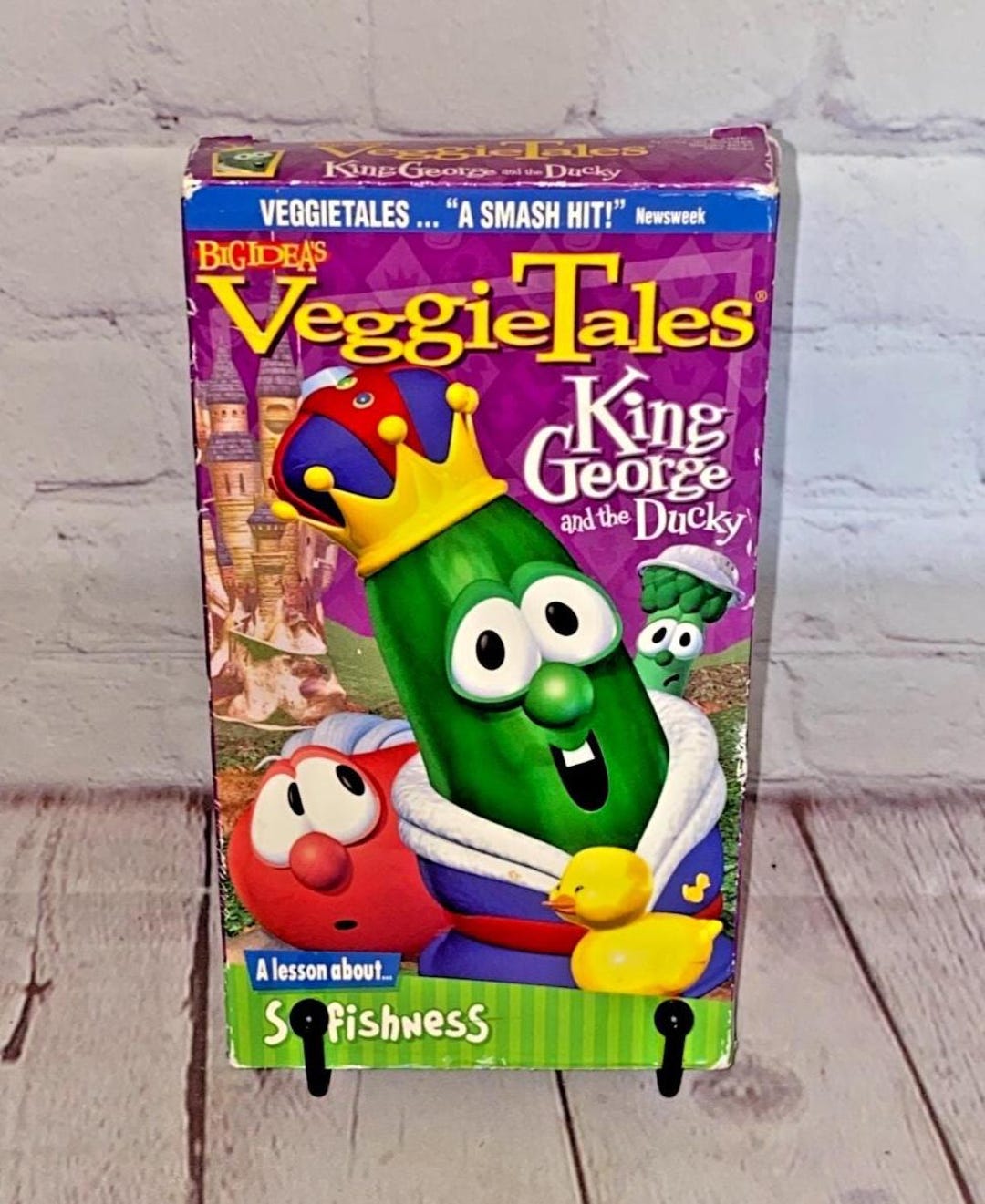 Veggietales "king George and the Ducky" VHS by Bigidea 2000 | Running ...