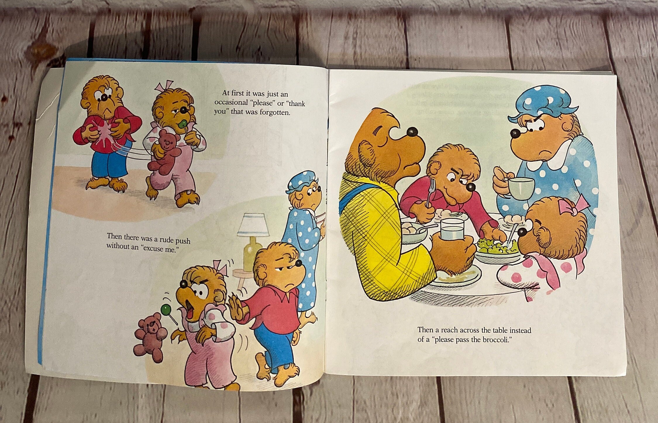 The Berenstain Bears Forget Their Manners by Stan & Jan - Etsy