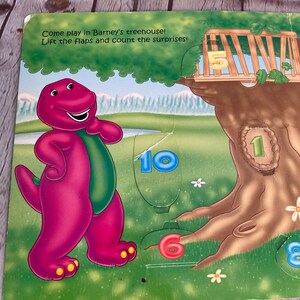 Barney's ABC 123 and More Written by Guy Davis 1998 - Etsy