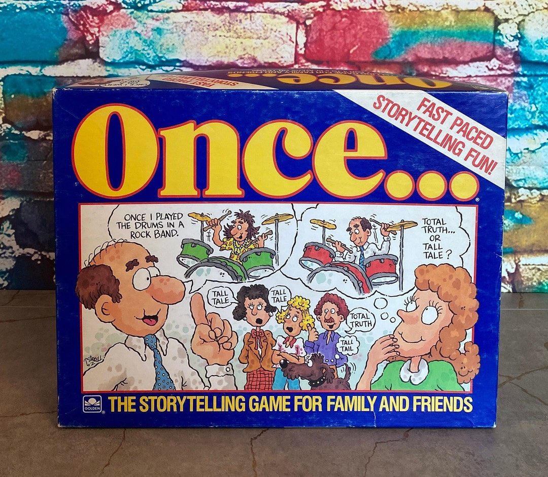 Once...the Storytelling Game for Family and Friends by Golden 1987 ...