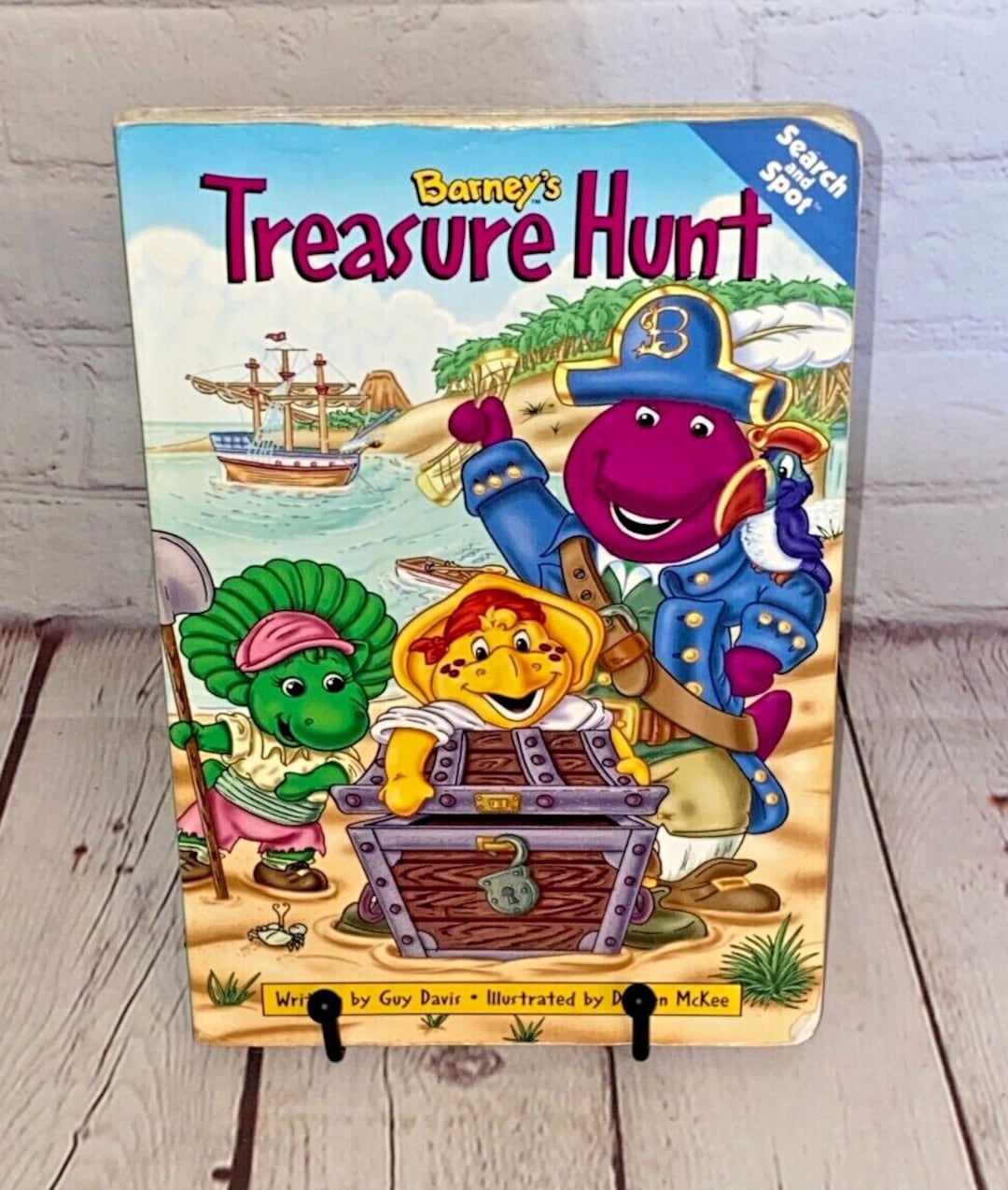 Barney's Treasure Hunt Search and Spot Book | the Lyons Group 1997 ...