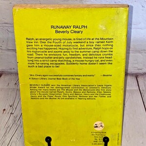 Runaway Ralph by Beverly Cleary 1981 | Paperback Chapter Book | See ...