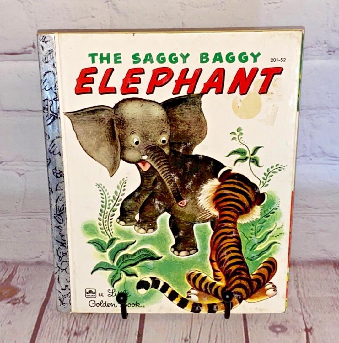The Saggy Baggy Elephant by K. & B. Jackson | Illustrated by Tenggren ...