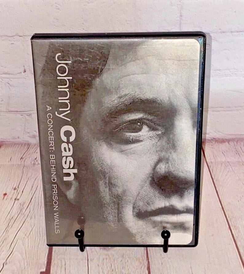 Johnny Cash "a Concert: Behind Prison Walls" DVD by Eagle Rock ...