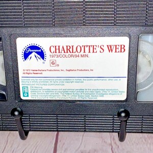 Charlotte's Web VHS by Paramount 1996 Rated G Running Time 94 Minutes ...