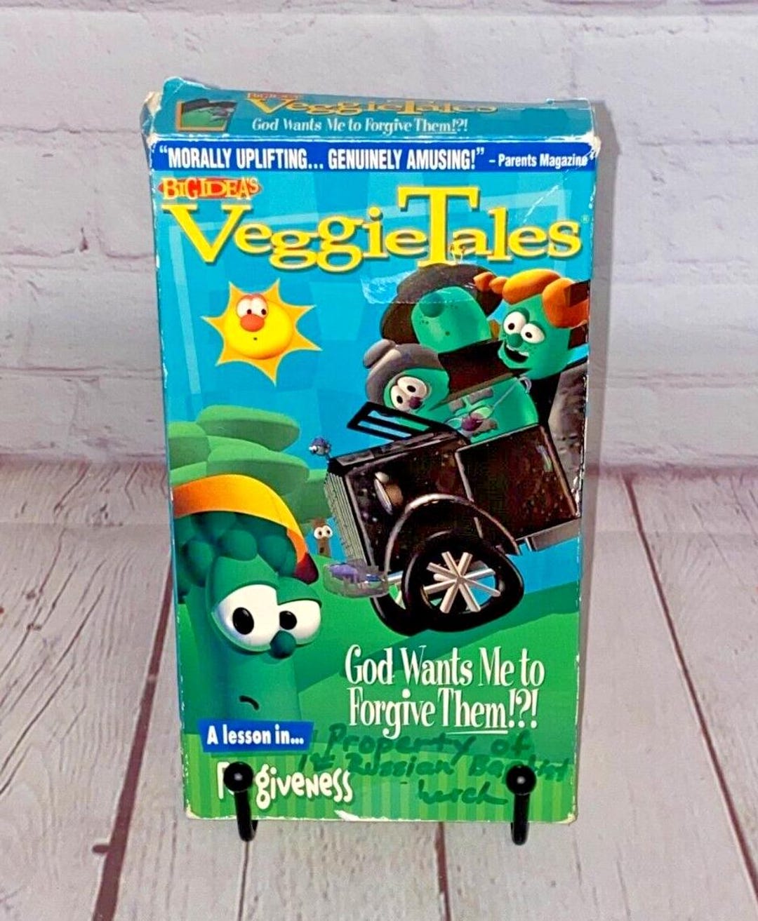 Veggietales: God Wants Me to Forgive Them VHS | Big Idea, 1994 - Etsy