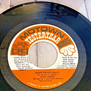 Give It to Me Baby / Super Freak (part 1) by Rick James | Motown Record ...