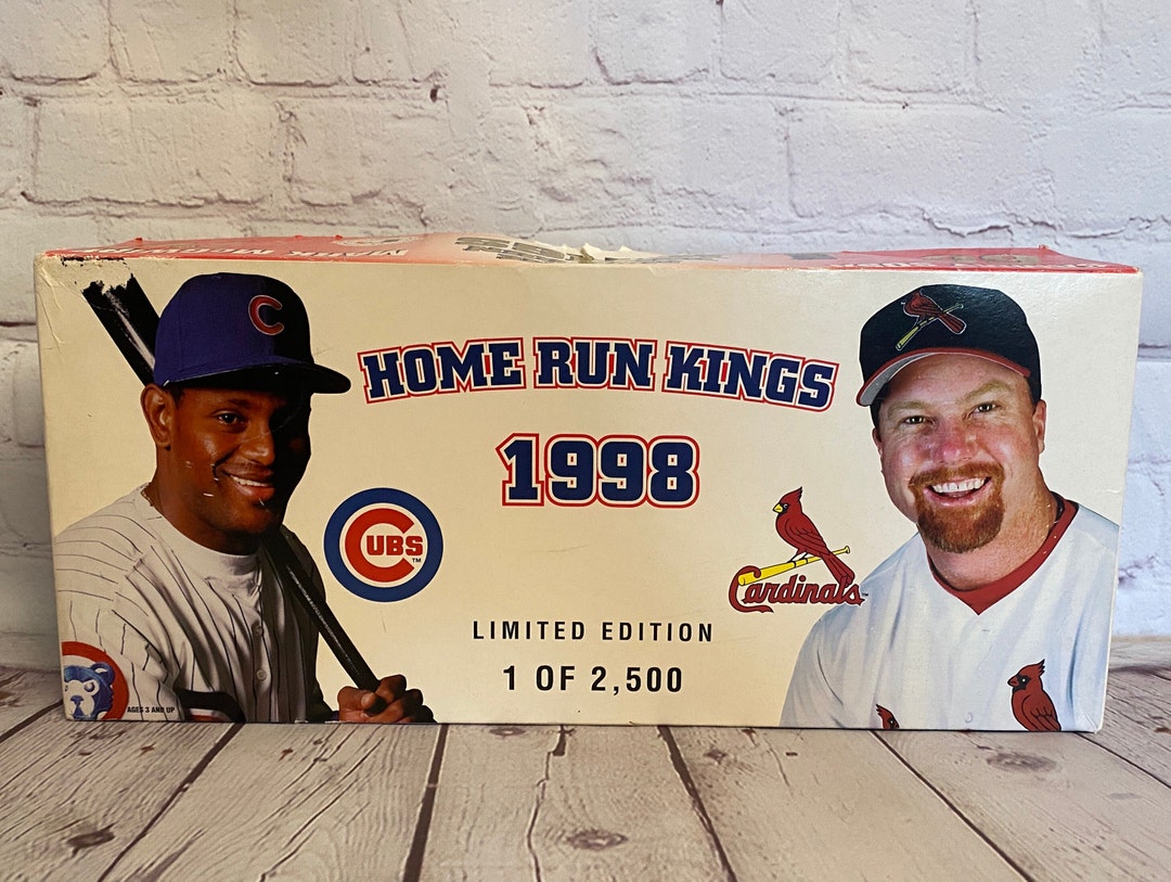 Home Run Kings 1998 Sammy Sosa Chicago Cubs 66 & Mark Mcgwire Cardinals ...