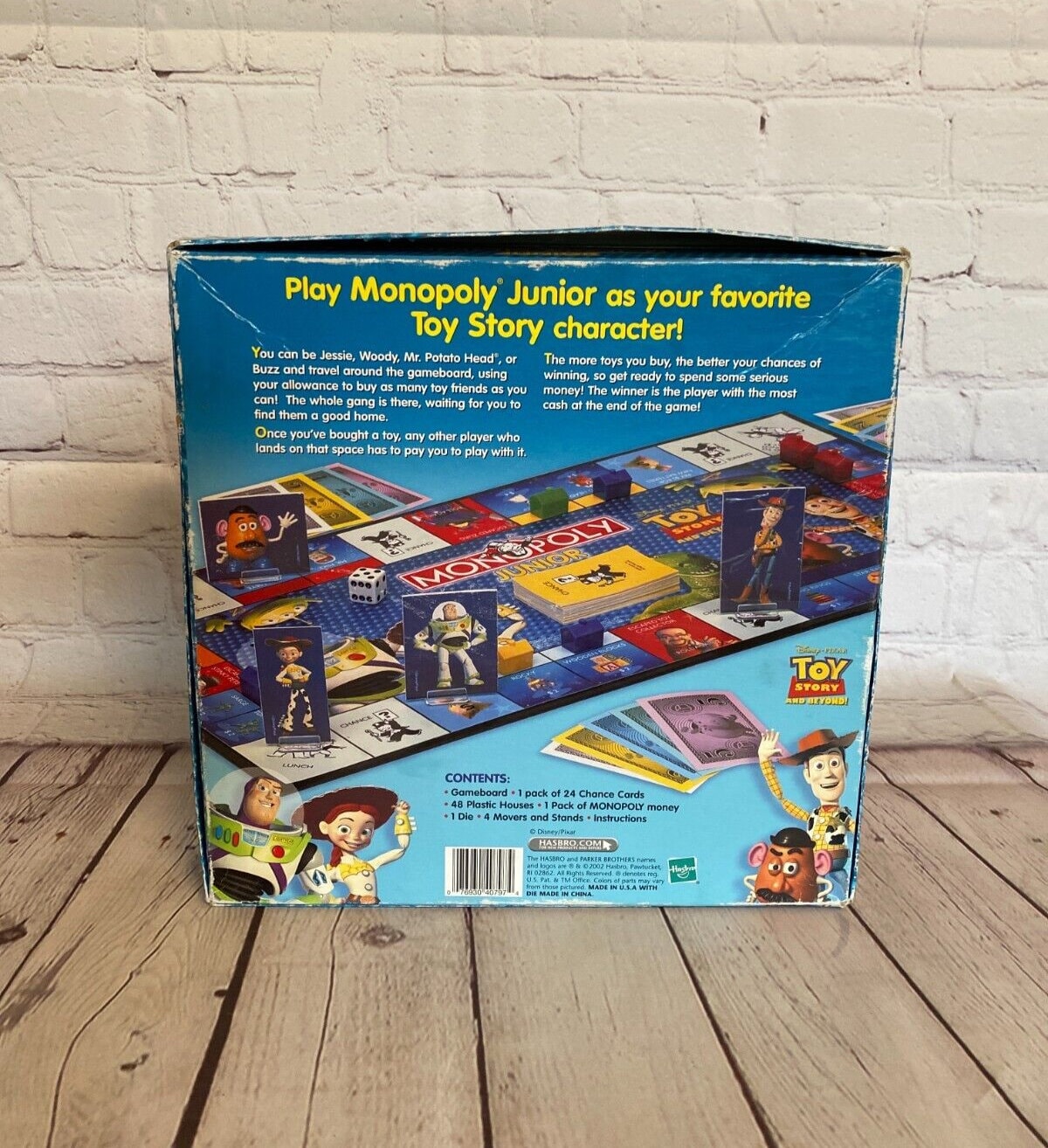 Monopoly Junior disney Pixar Toy Story and Beyond Edition by Parker ...
