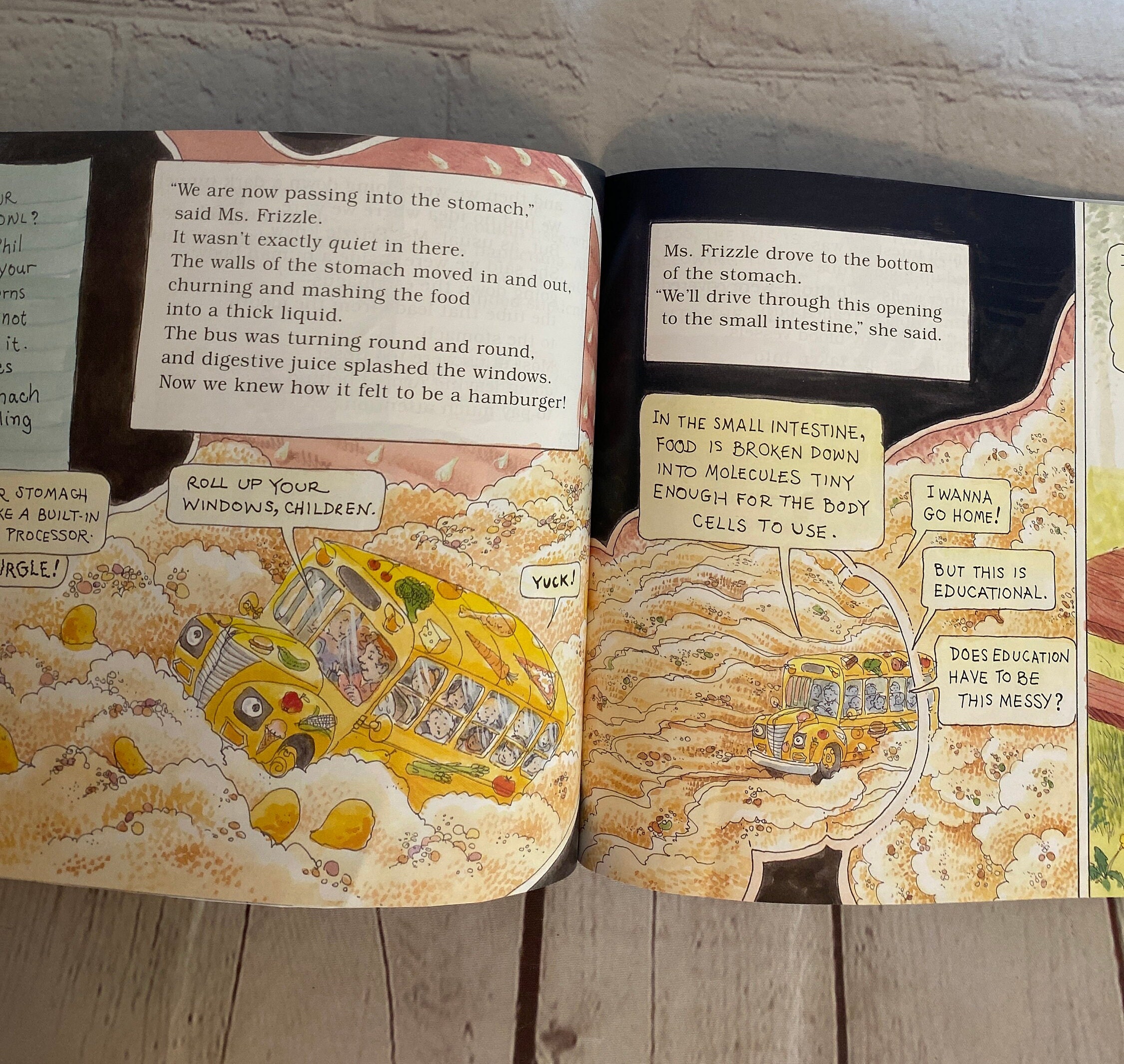 The Magic School Bus inside the Human Body by - Etsy