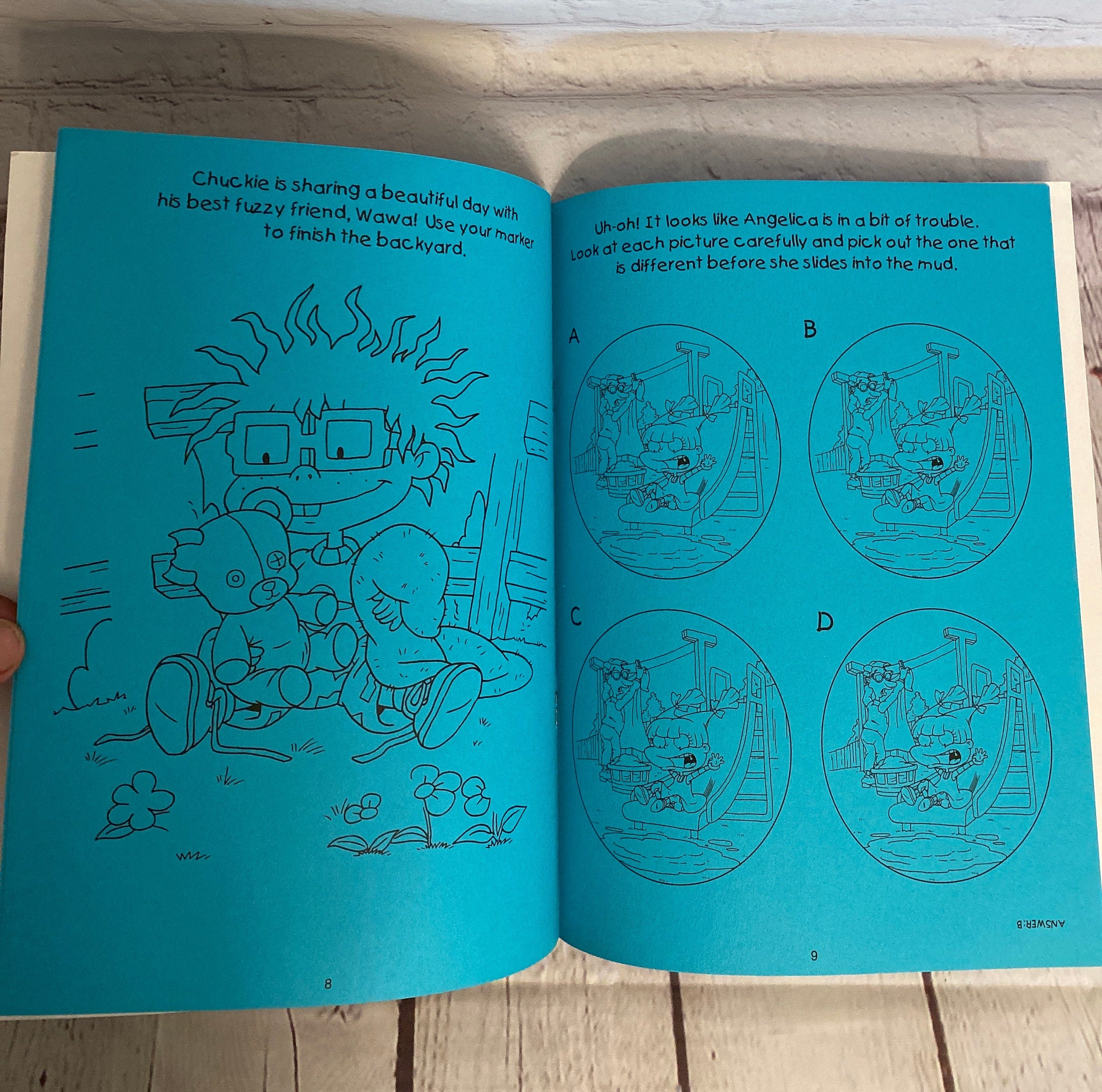 Unused Nickelodeon Rugrats Ready Set Write by Golden Books - Etsy