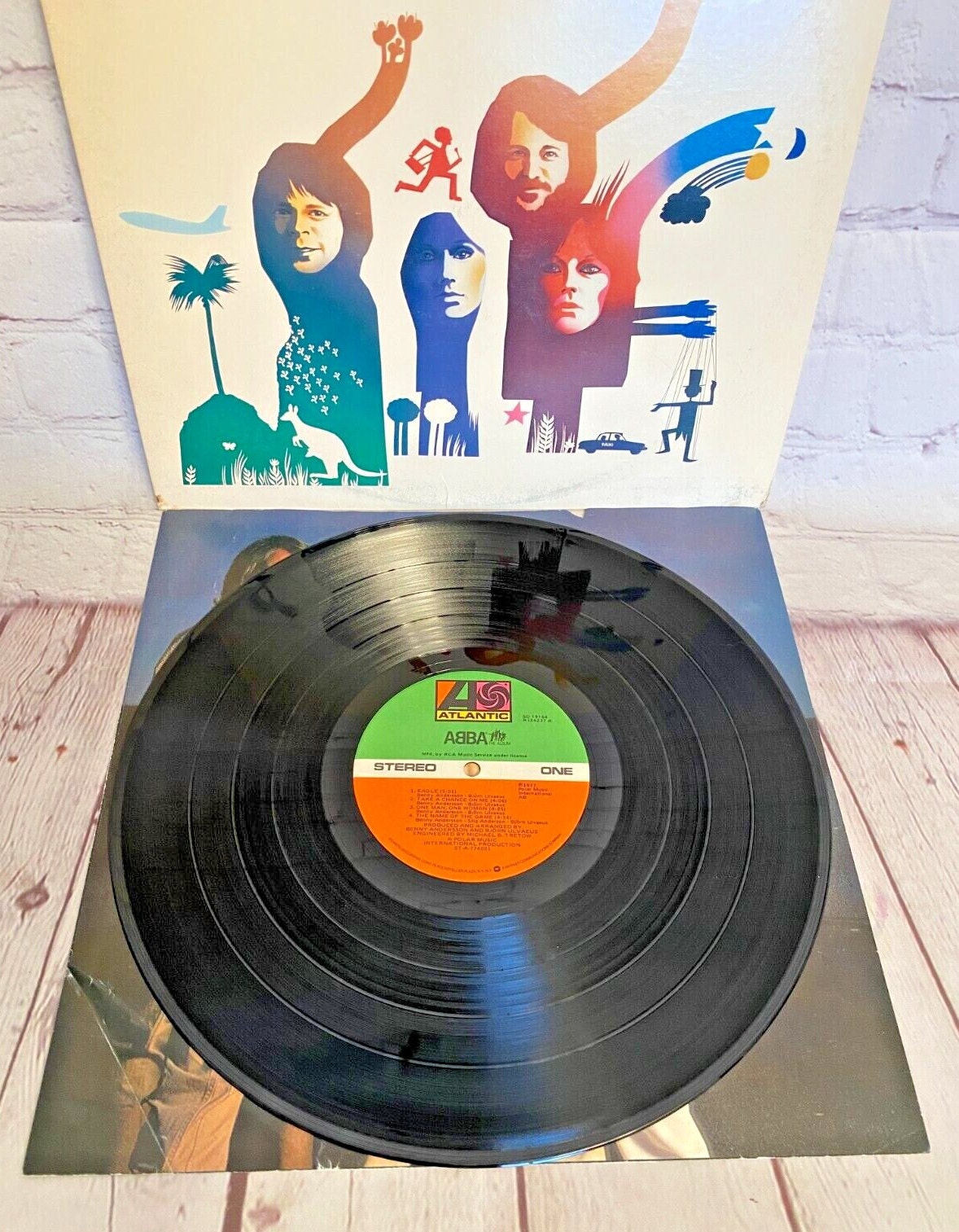 ABBA the Album Vinyl Record by Atlantic Records 1977 12 33RPM Both ...
