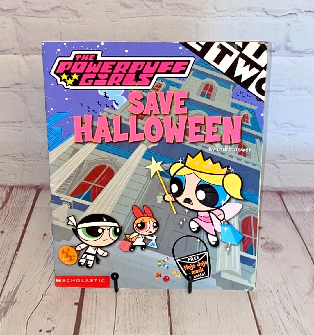 The Powerpuff Girls Save Halloween Softcover Children's Book by ...