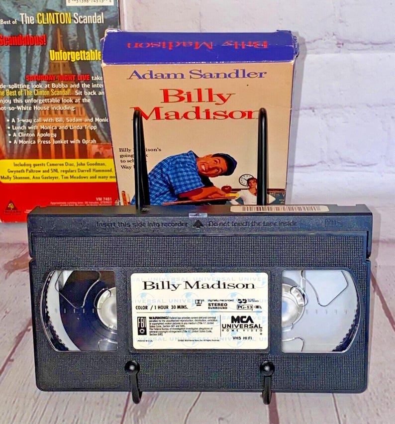 Saturday Night Live VHS Bundle | Billy Madison | Night at the Roxbury ...