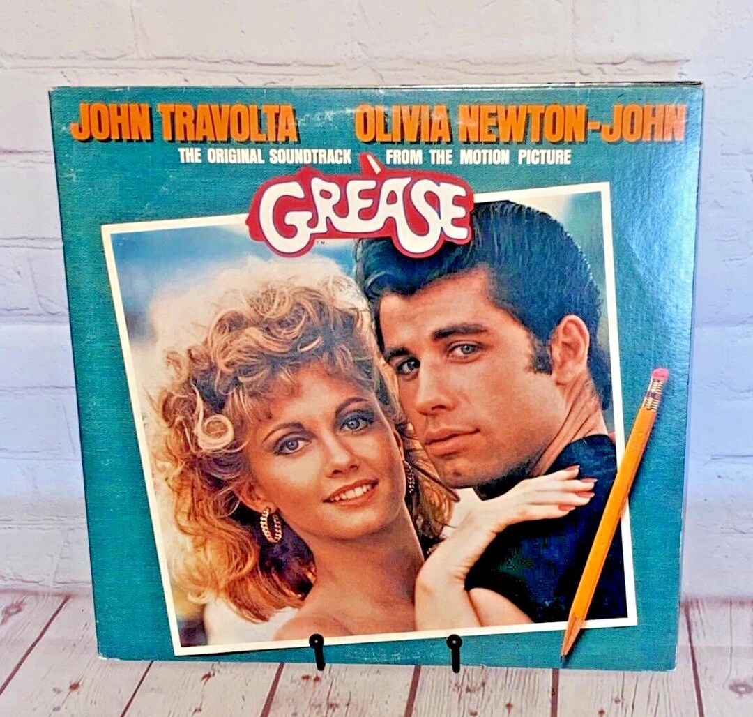 Grease "the Original Soundtrack From the Motion Picture" Vinyl Record ...