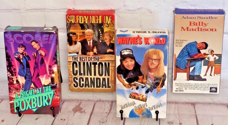 Saturday Night Live VHS Bundle | Billy Madison | Night at the Roxbury ...