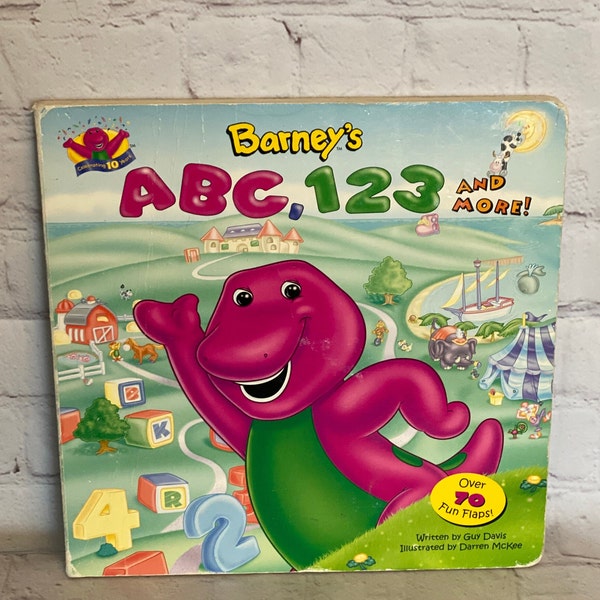 Barney Book - Etsy