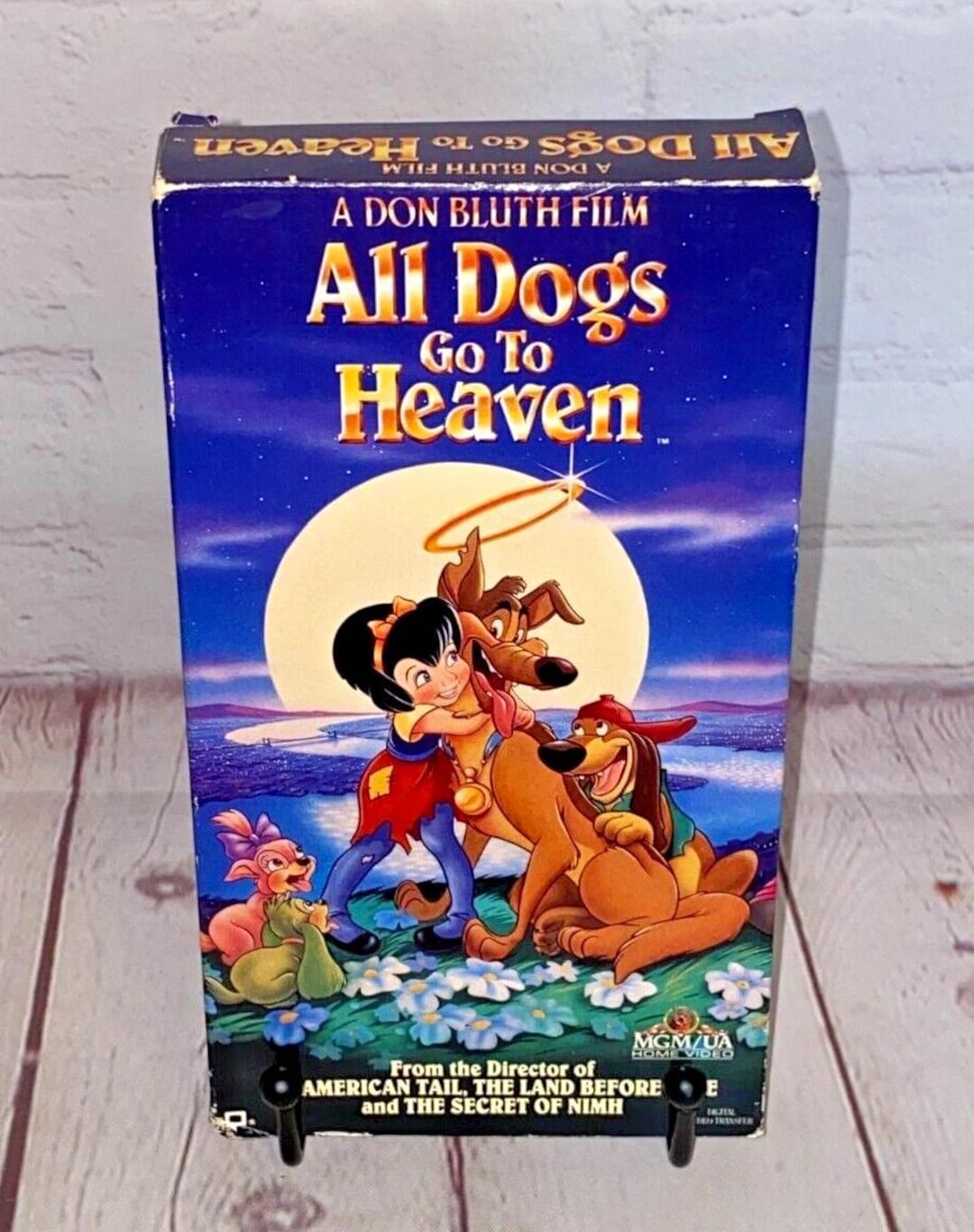 All Dogs Go to Heaven VHS by MGM/UA Home Video 1990 | Rated G | Runtime ...