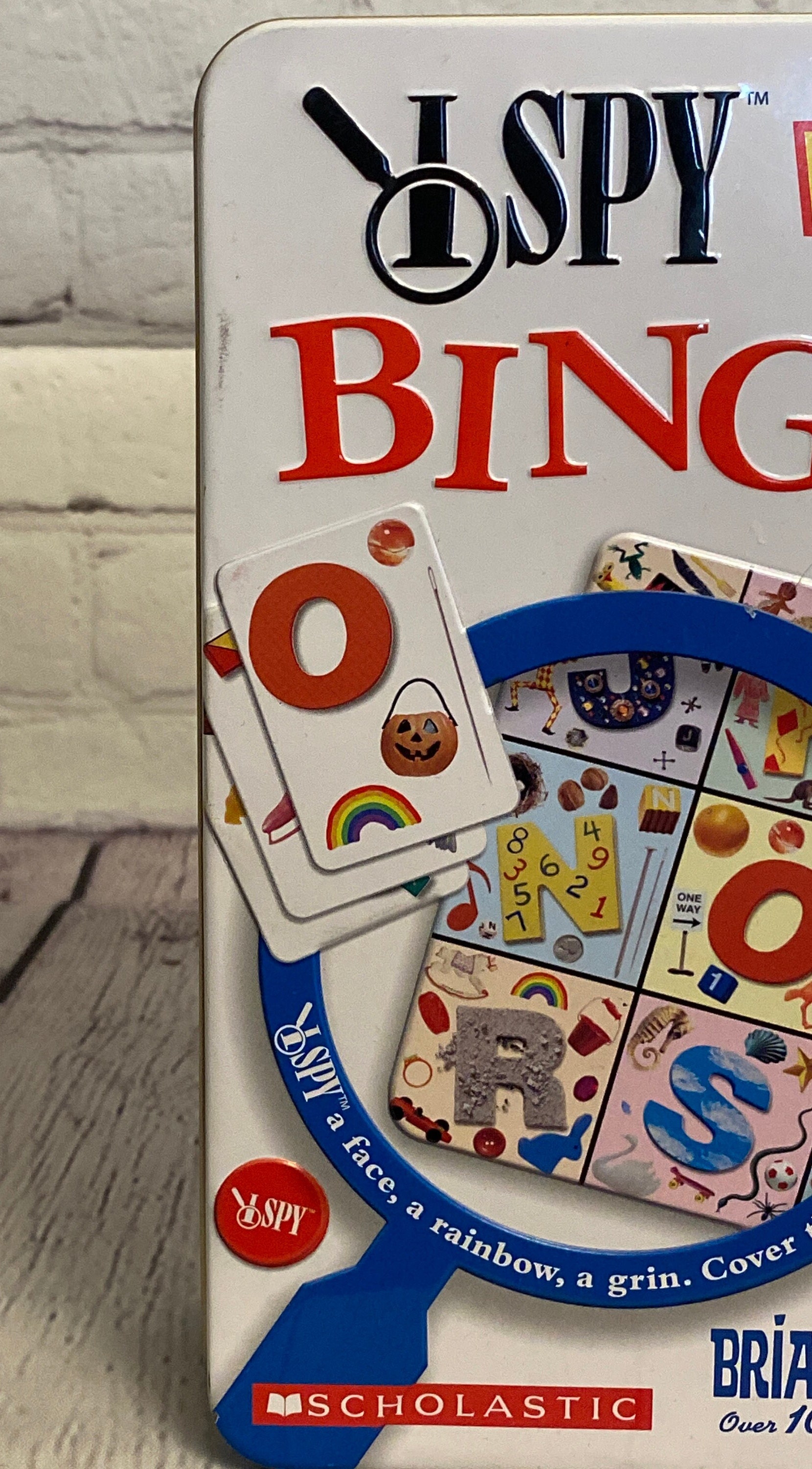 I Spy Bingo Game by Briarpatch 2003 in Tin Container for Ages 4 and up ...