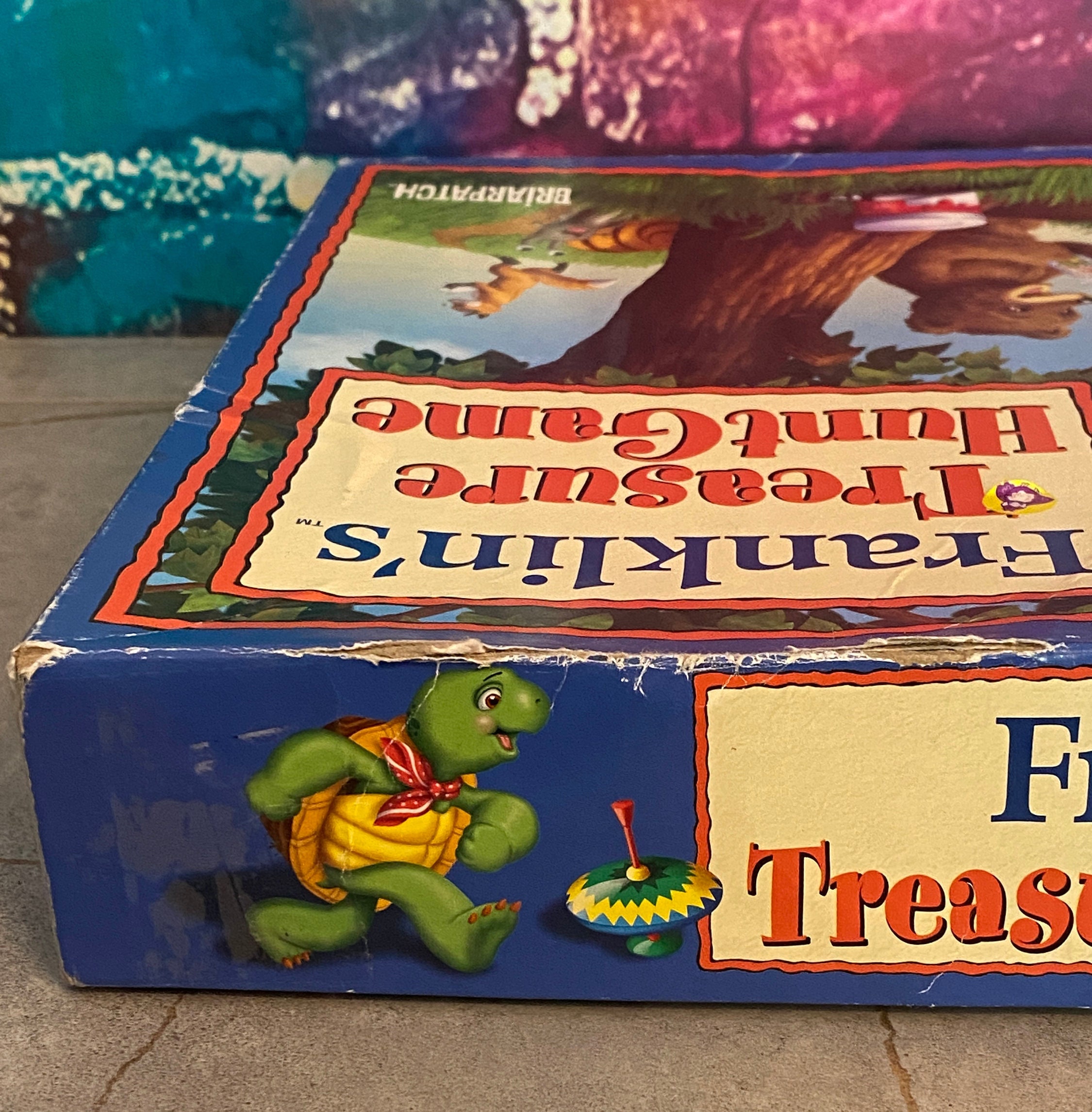 Franklin's Treasure Hunt Game by Briarpatch 1986 | for 2 to 4 Players ...