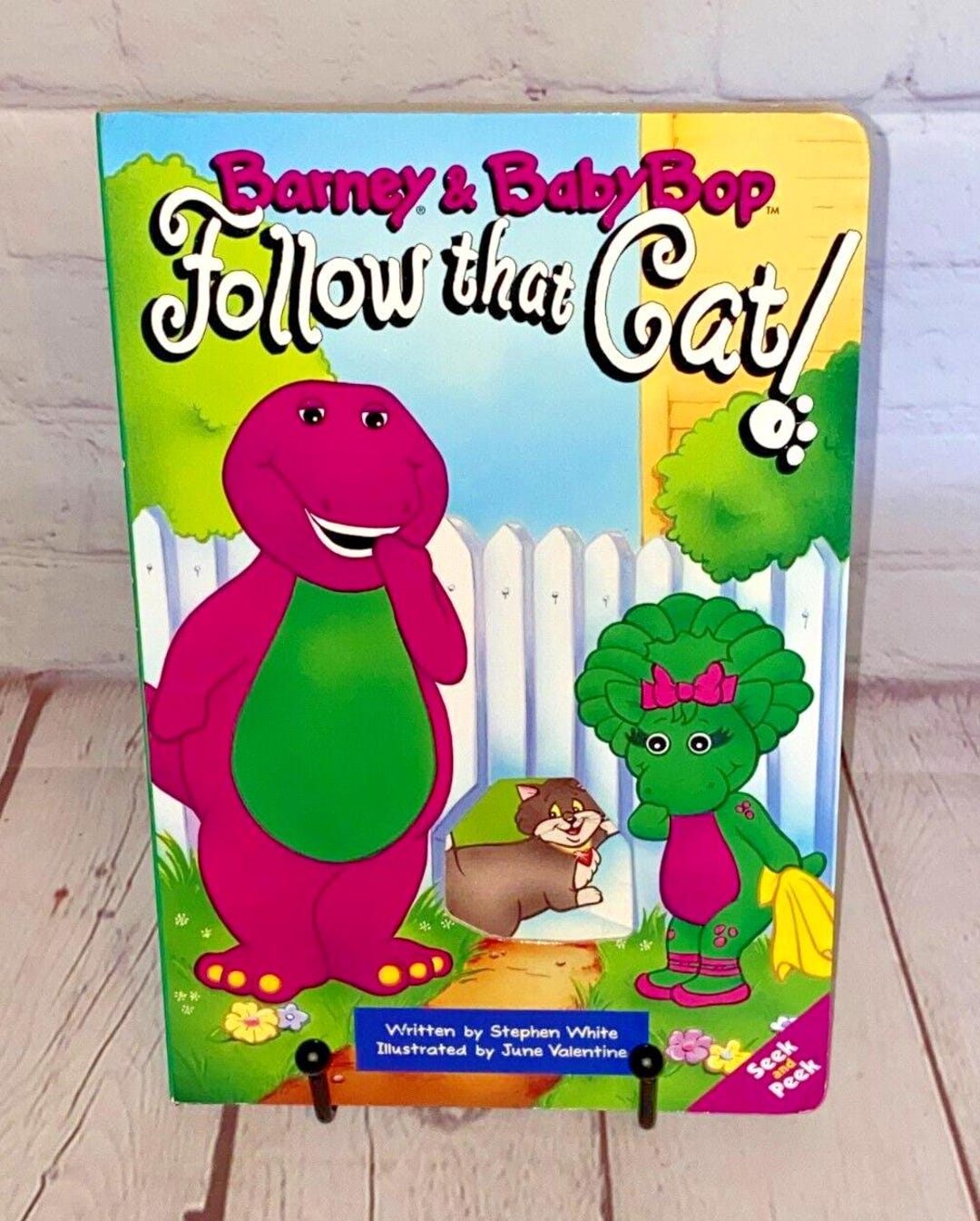 Barney & Baby Bop "follow That Cat!" by Stephen White | Children's ...