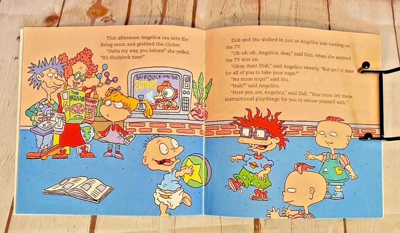 Nickelodeon's Rugrats "the Rugrats and the Zombies" by Sarah Willson ...