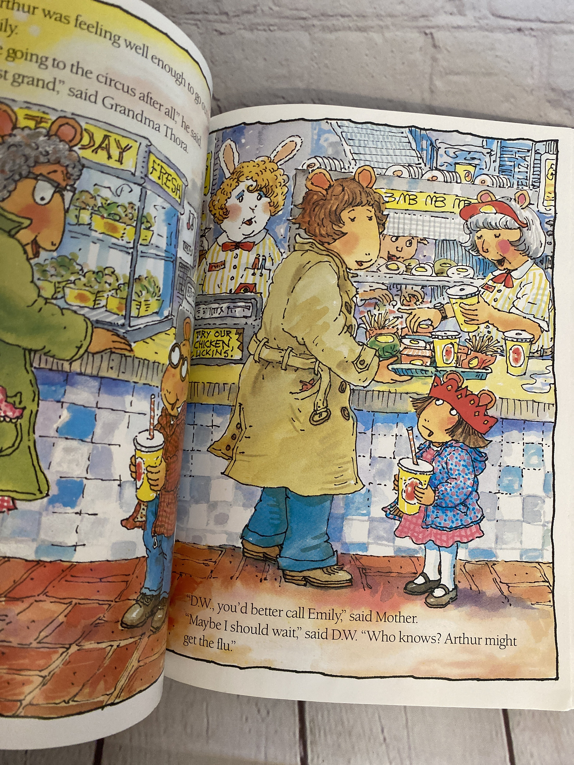 Arthur's Chicken Pox by Marc Brown 1994 Children's Softcover Book ...