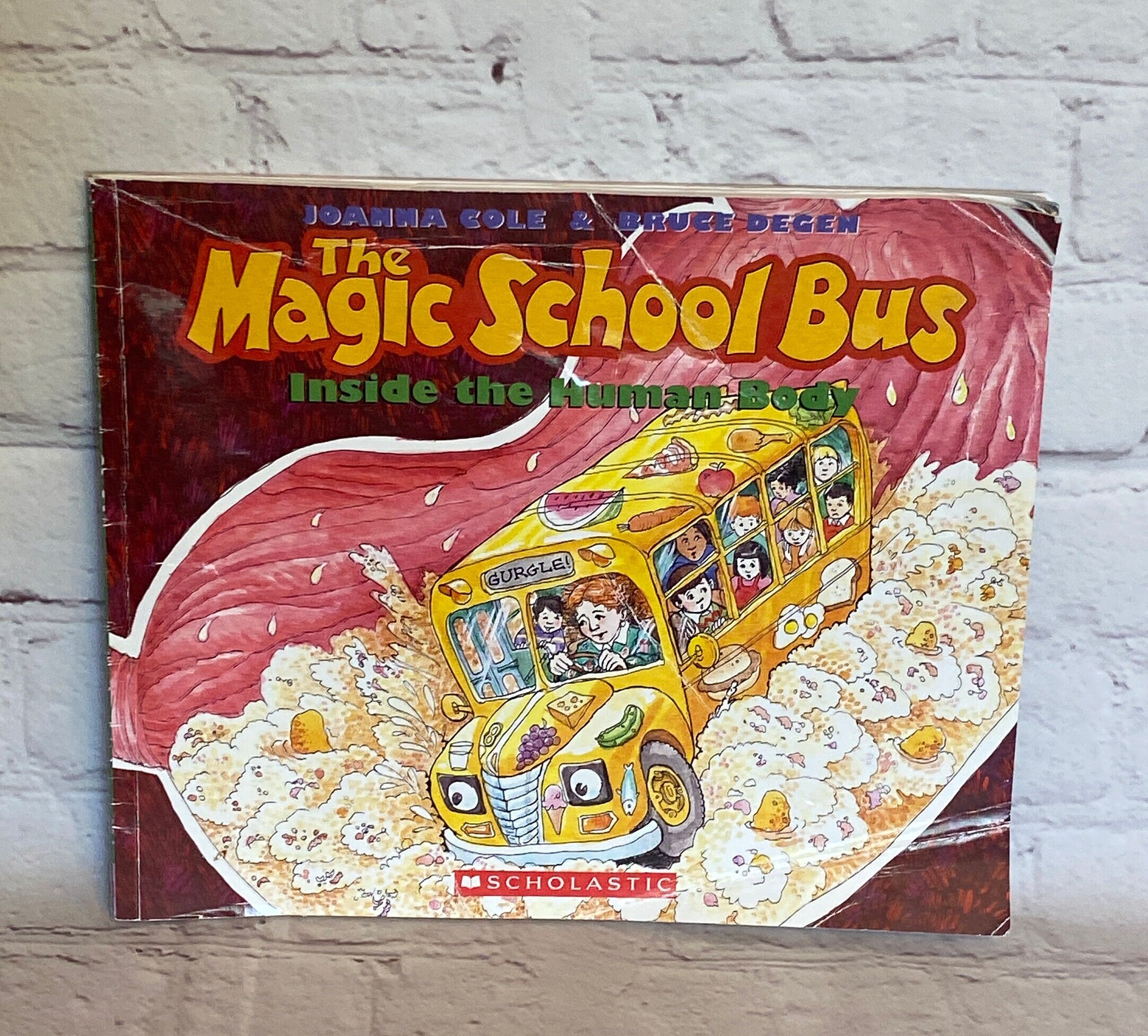 The Magic School Bus Inside The Human Body Book