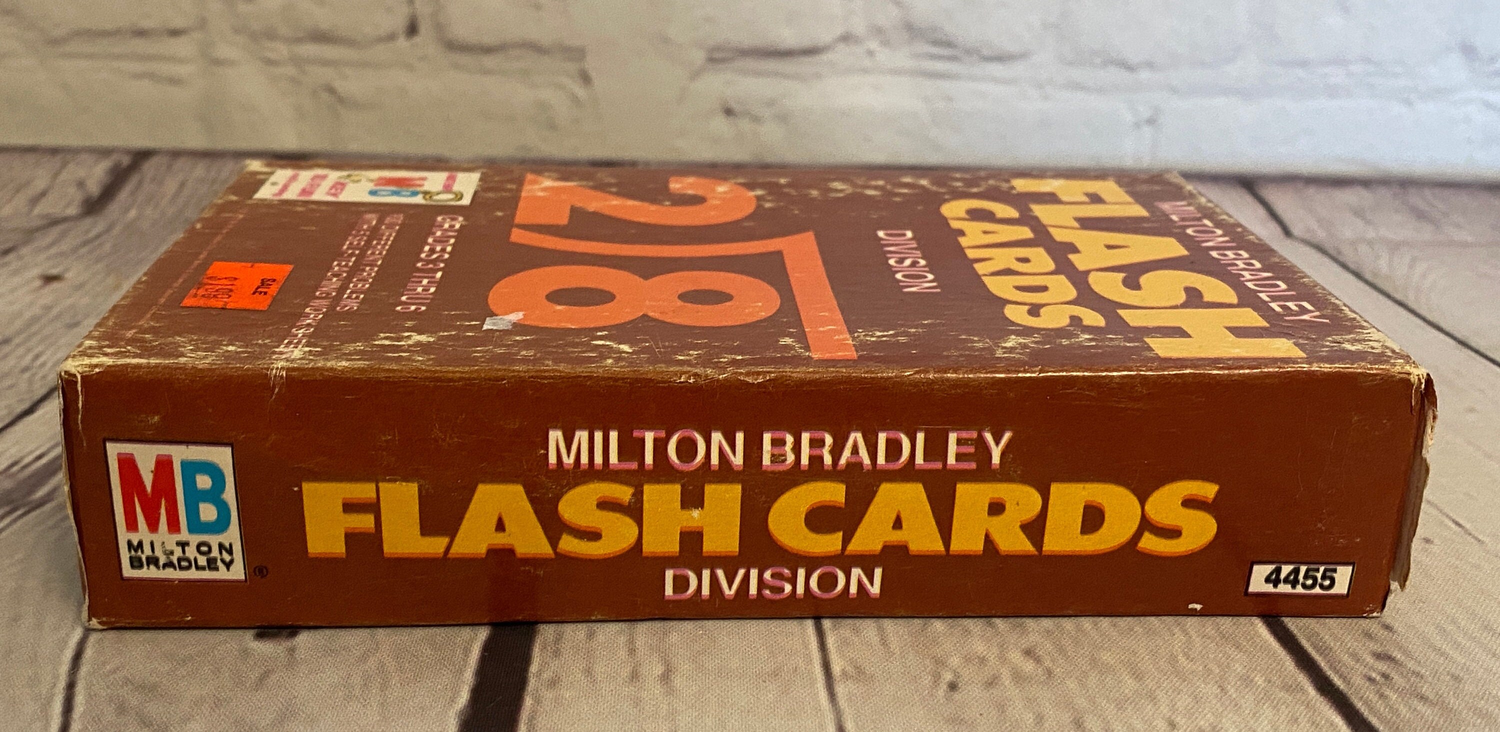 Milton Bradley Flash Cards Division Grades 3 Thru 6 100 Different ...
