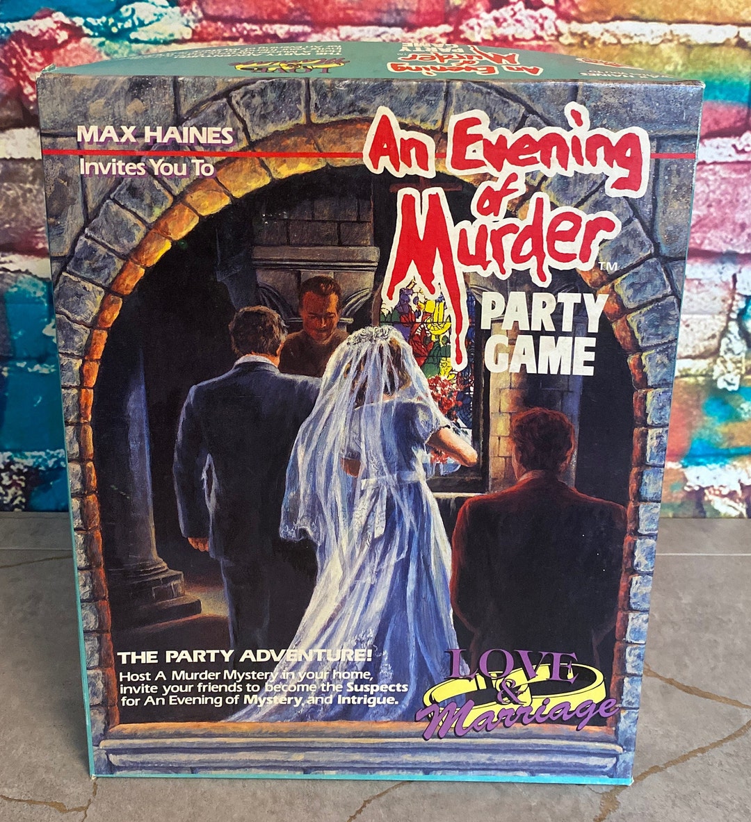 Vintage Max Haines Invites You to an Evening of Murder Party - Etsy