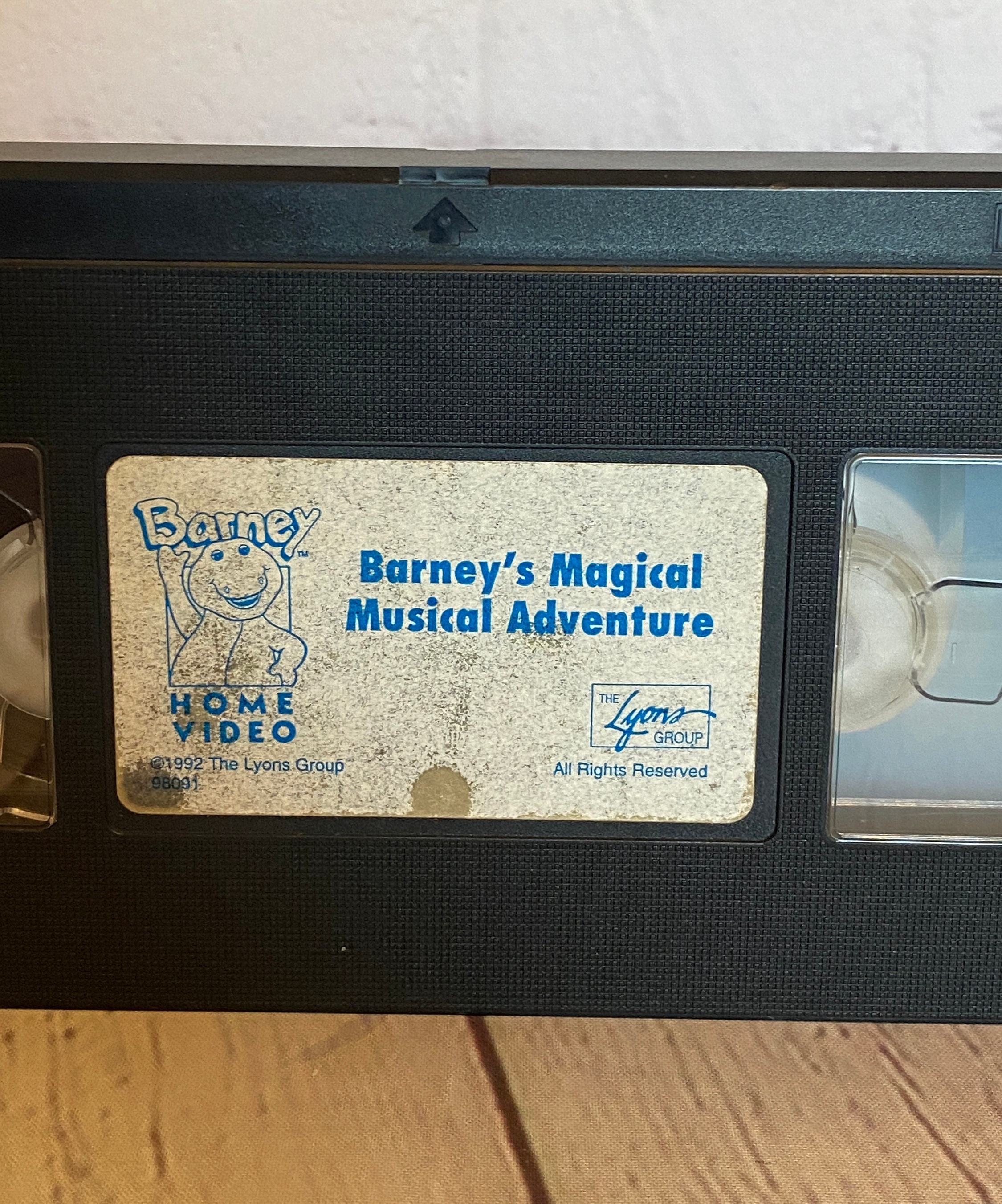 Barney's Magical Musical Adventure Sing Along VHS by Lyons Group 1992 ...