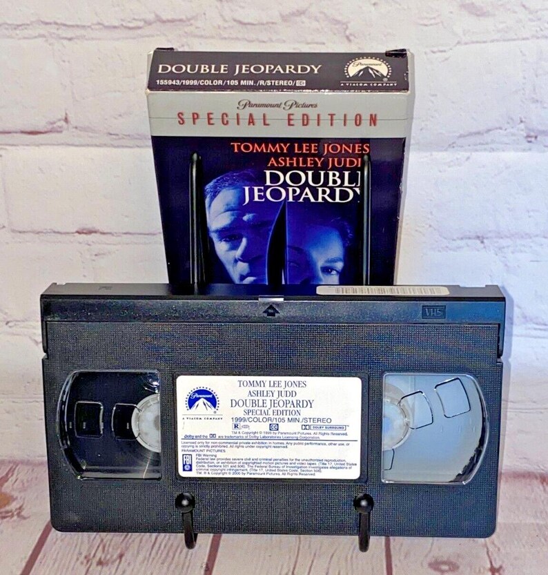 Double Jeopardy Special Edition VHS by Paramount 2000 | Rated R ...