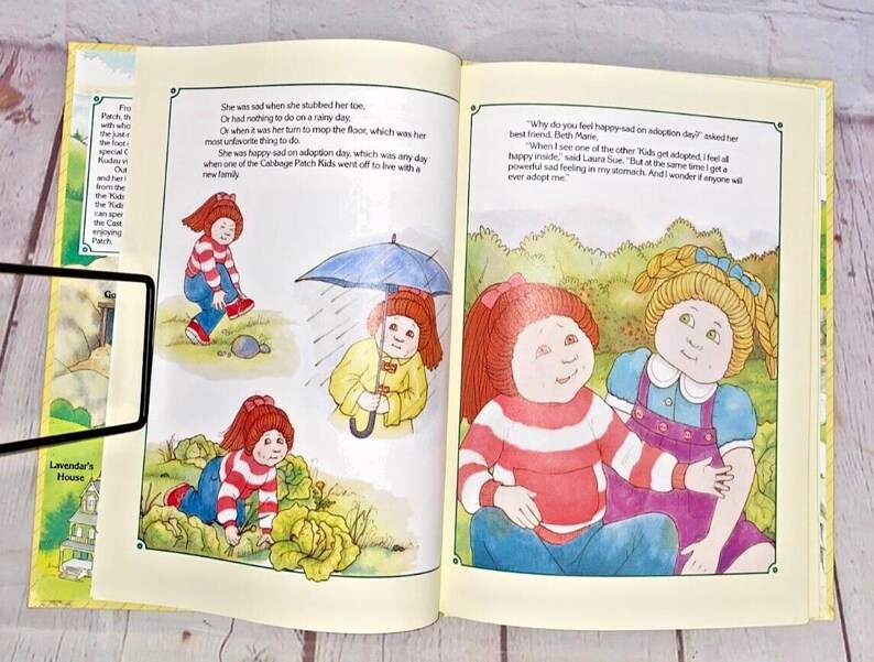 Cabbage Patch Kids "the Just-right Family Story" Hardcover Book by ...