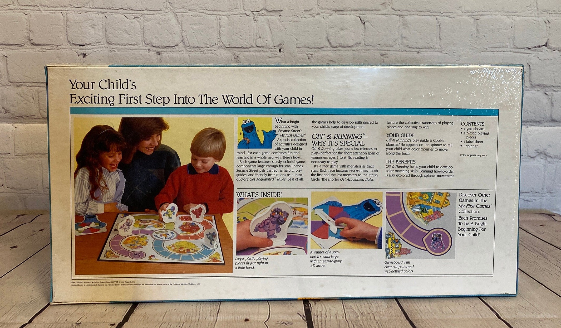 Brand New Jim Henson's Sesame Street My First Games - Etsy