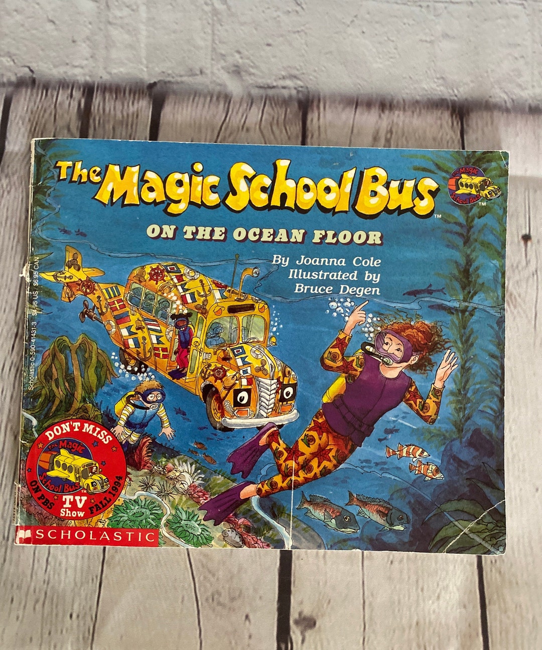 The Magic School Bus on the Ocean Floor A Book About the Ocean by ...
