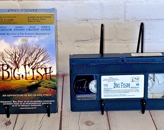 Big Fish VHS by Columbia Pictures 2003 | Tim Burton | Rated PG-13 and ...