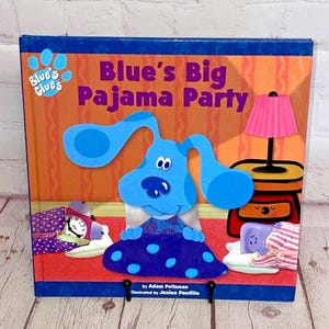 Blue's Clues "blue's Big Pajama Party" by Adam Peltman | Hardcover ...