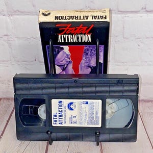 Fatal Attraction VHS by Paramount 1988 Rated R Runtime: 120 Minutes See ...