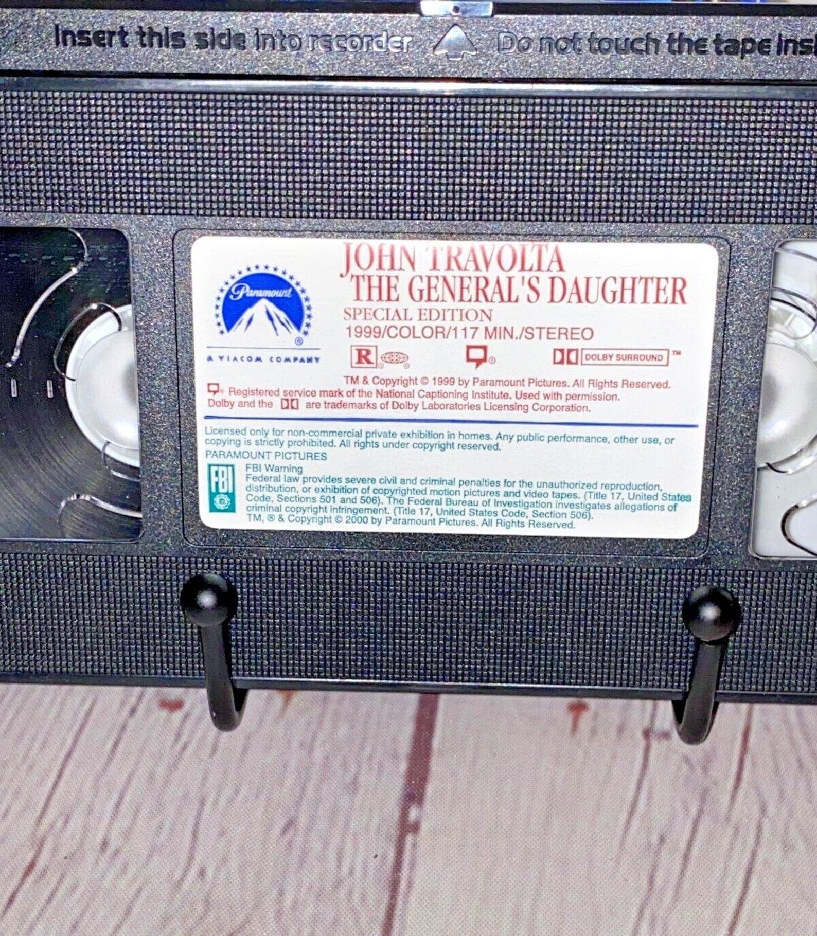 The General's Daughter VHS by Paramount Pictures 2000 | Rated R ...