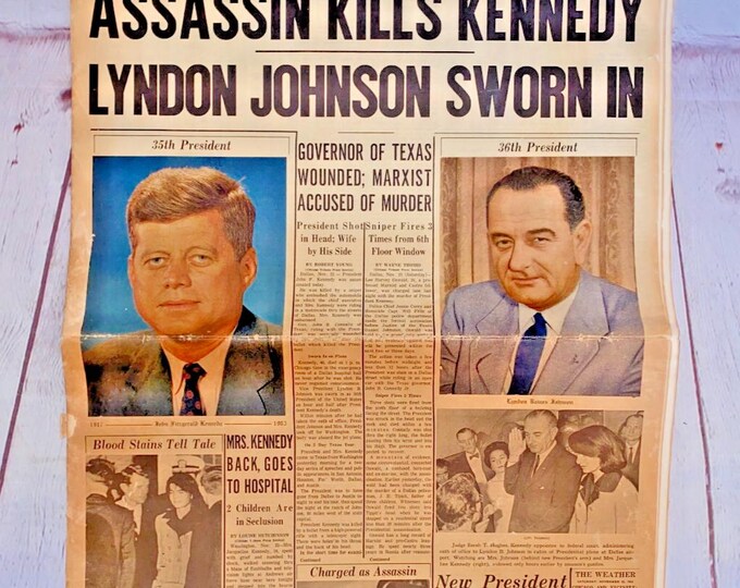 Chicago Tribune Newspaper Saturday, November 23, 1963 - Tuesday ...