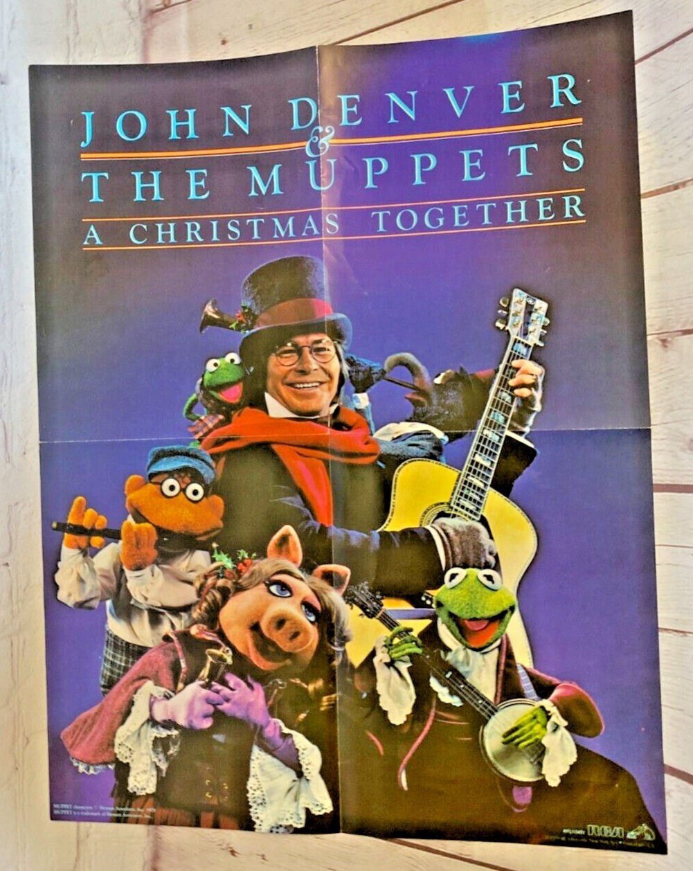 John Denver & the Muppets a Christmas Together Vinyl Record by RCA 1979 ...