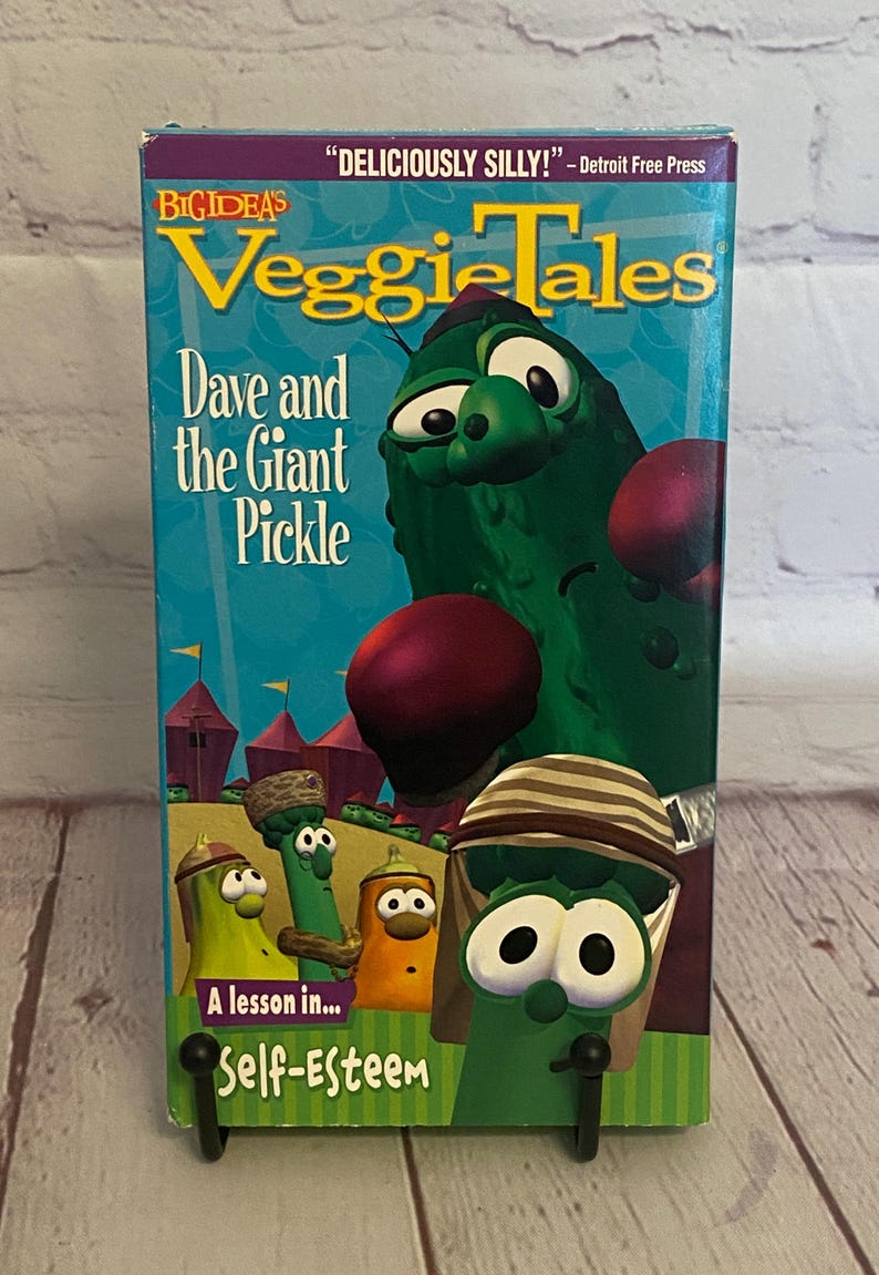 Veggietales VHS and DVD Bundle | Rack, Shack and Benny; Dave, Moe and ...