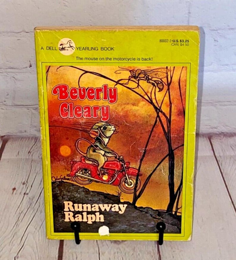 Runaway Ralph by Beverly Cleary 1981 | Paperback Chapter Book | See ...