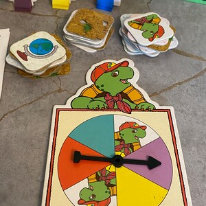 Franklin's Treasure Hunt Game by Briarpatch 1986 | for 2 to 4 Players ...