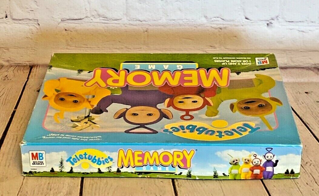 Teletubbies Memory Game by Milton Bradley 1999 Ages 2 and up 1 or More ...