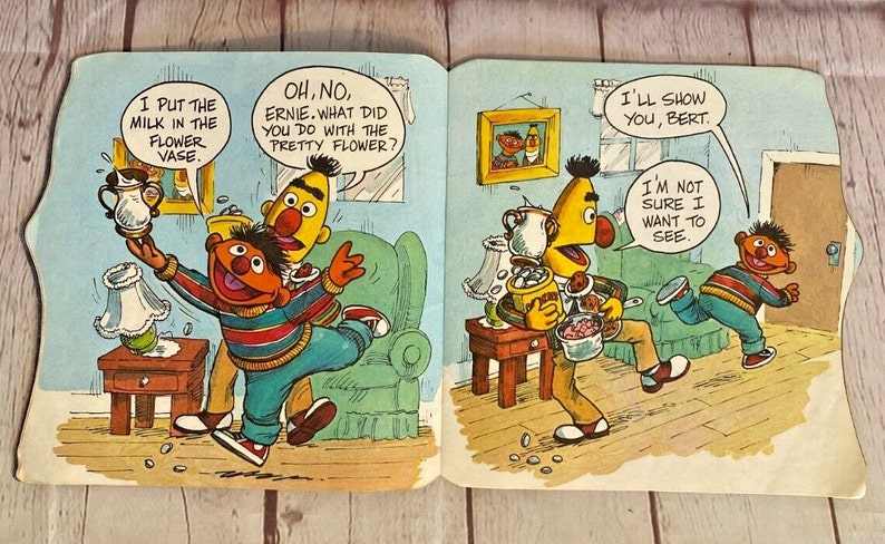 Sesame Street's "the Ernie and Bert Book" by Norman Stiles and ...