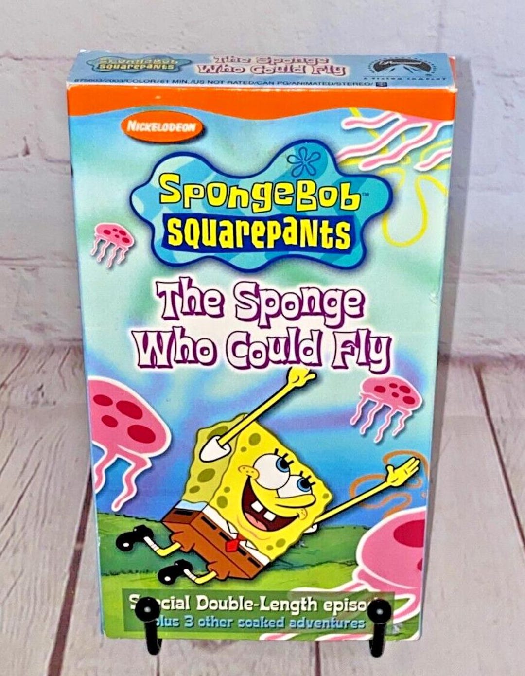 Spongebob Squarepants the Sponge Who Could Fly VHS by Paramount 2003 ...