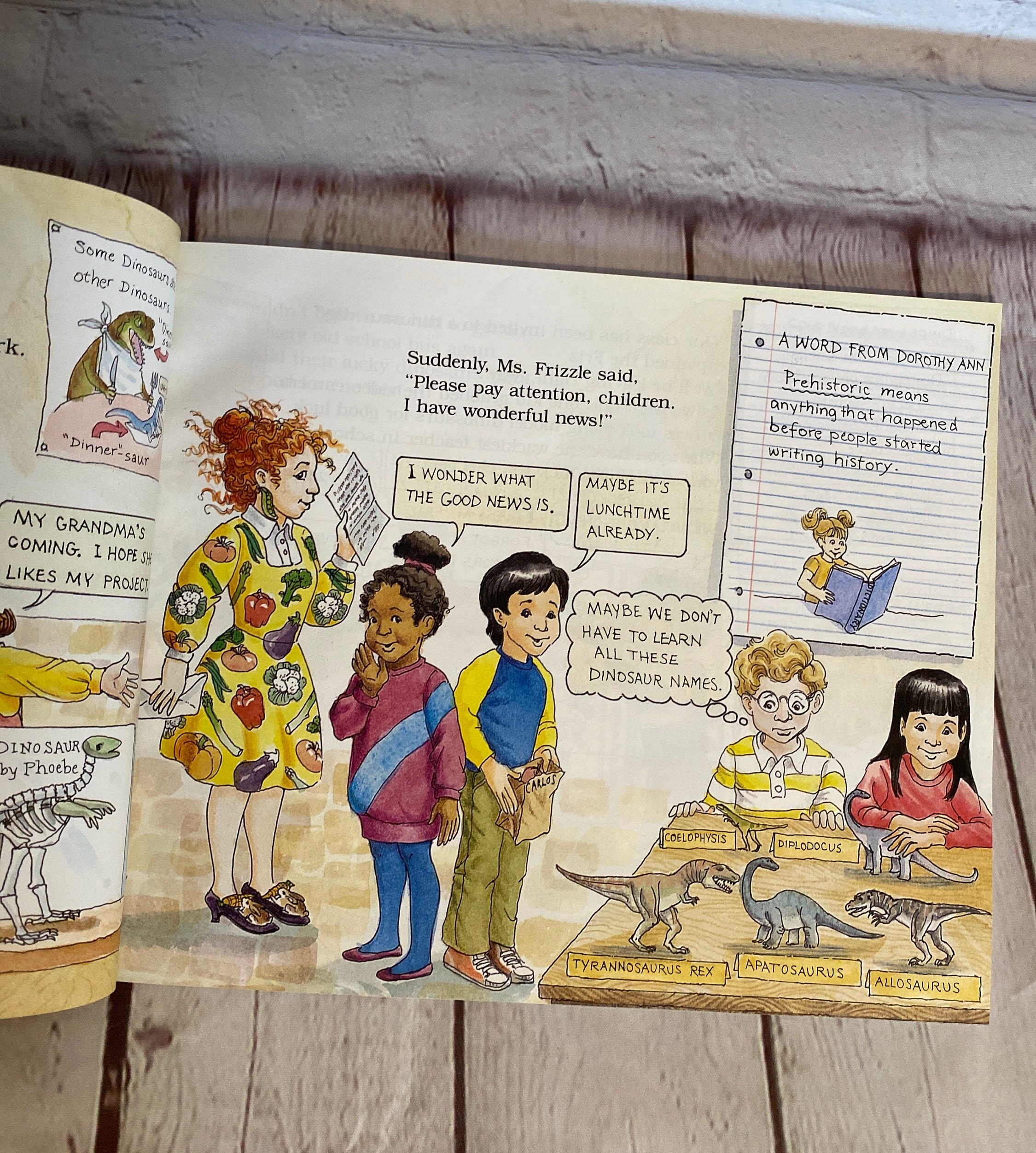 The Magic School Bus in the Time of the Dinosaurs by Joanna Cole ...