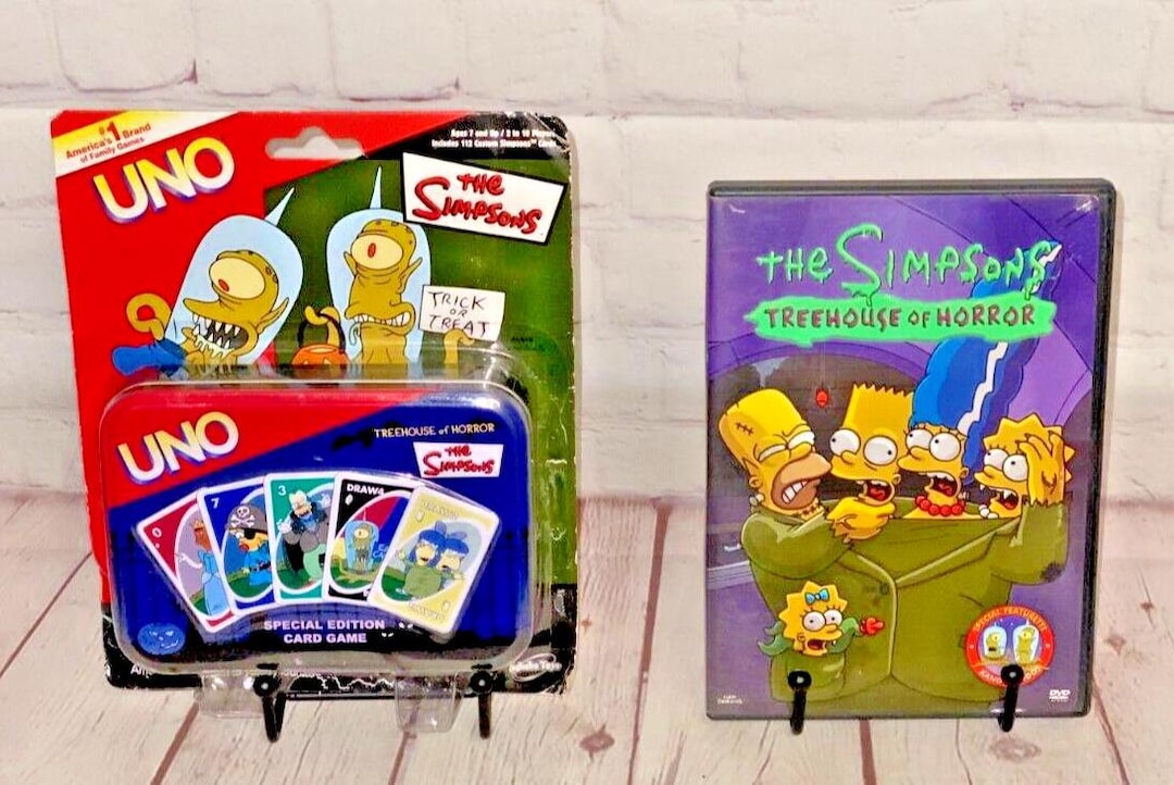 The Simpsons Treehouse of Horror Bundle | Uno Card Game | Treehouse of ...