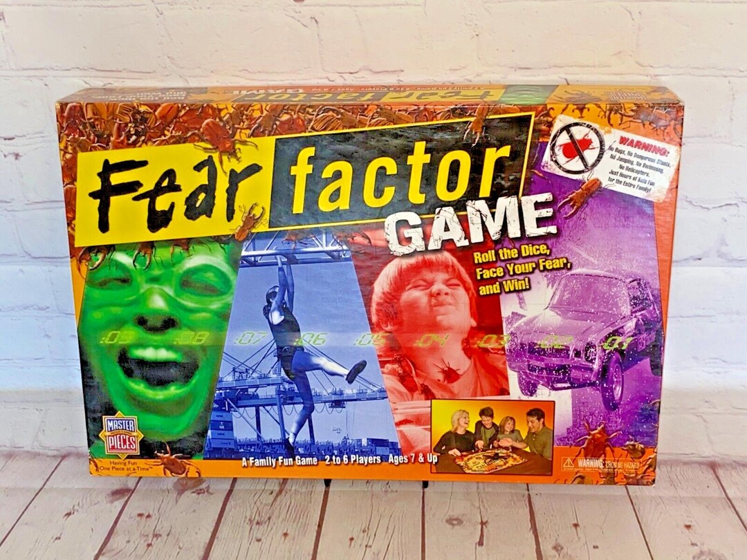Fear Factor Game by Master Pieces Co. (2005 Edition) | Ages 7 and up ...